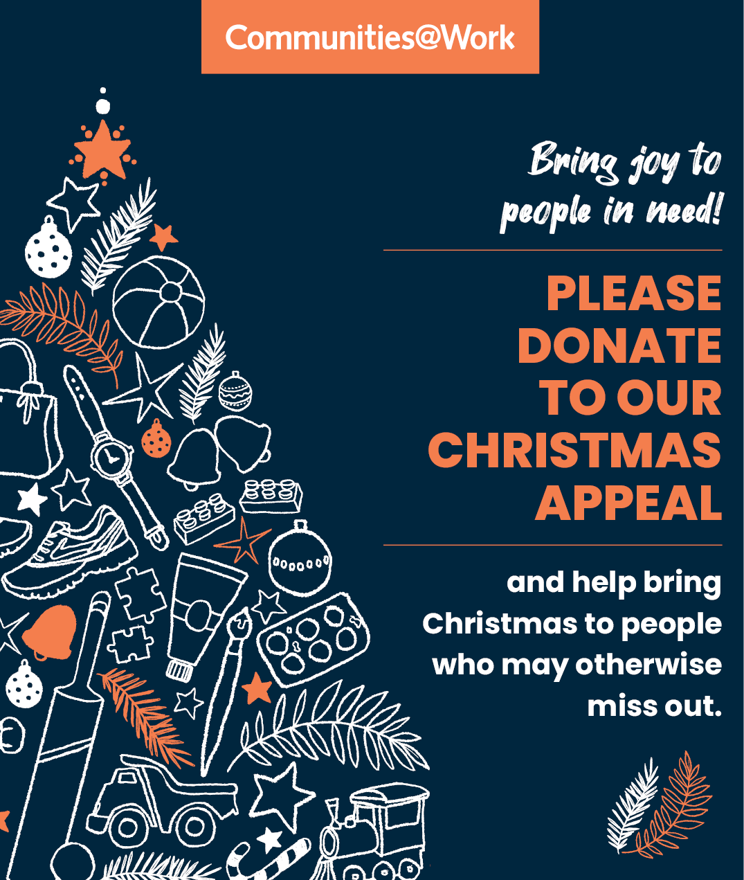 Christmas Donations Appeal - Communities at Work