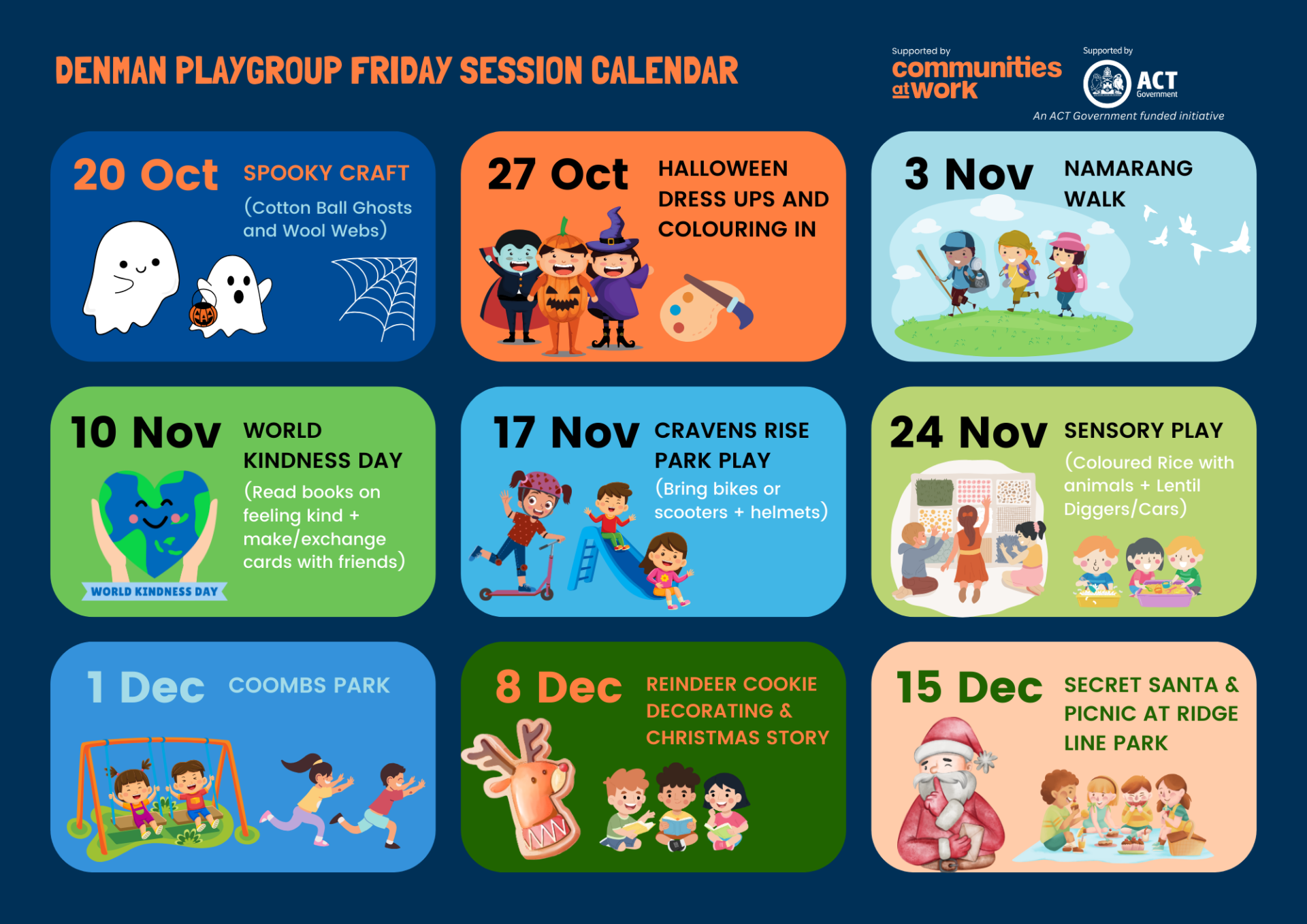 Community Activities and Events - Communities at Work