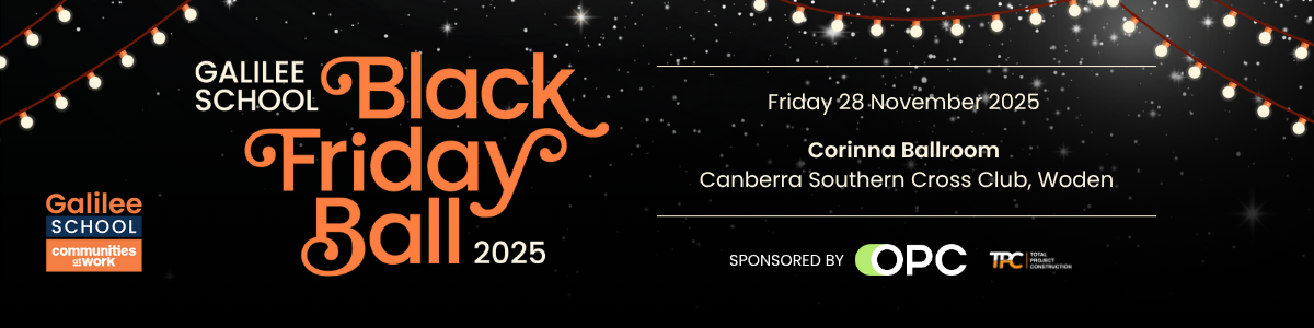 Galilee School Black Friday Ball 2025 - Communities at Work